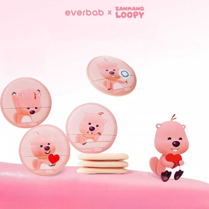 [Loopy]EVERBAB แป้งพัฟ แบรนด์ร่วม ฟูนุ่มสุด ๆ | Shopee Thailand