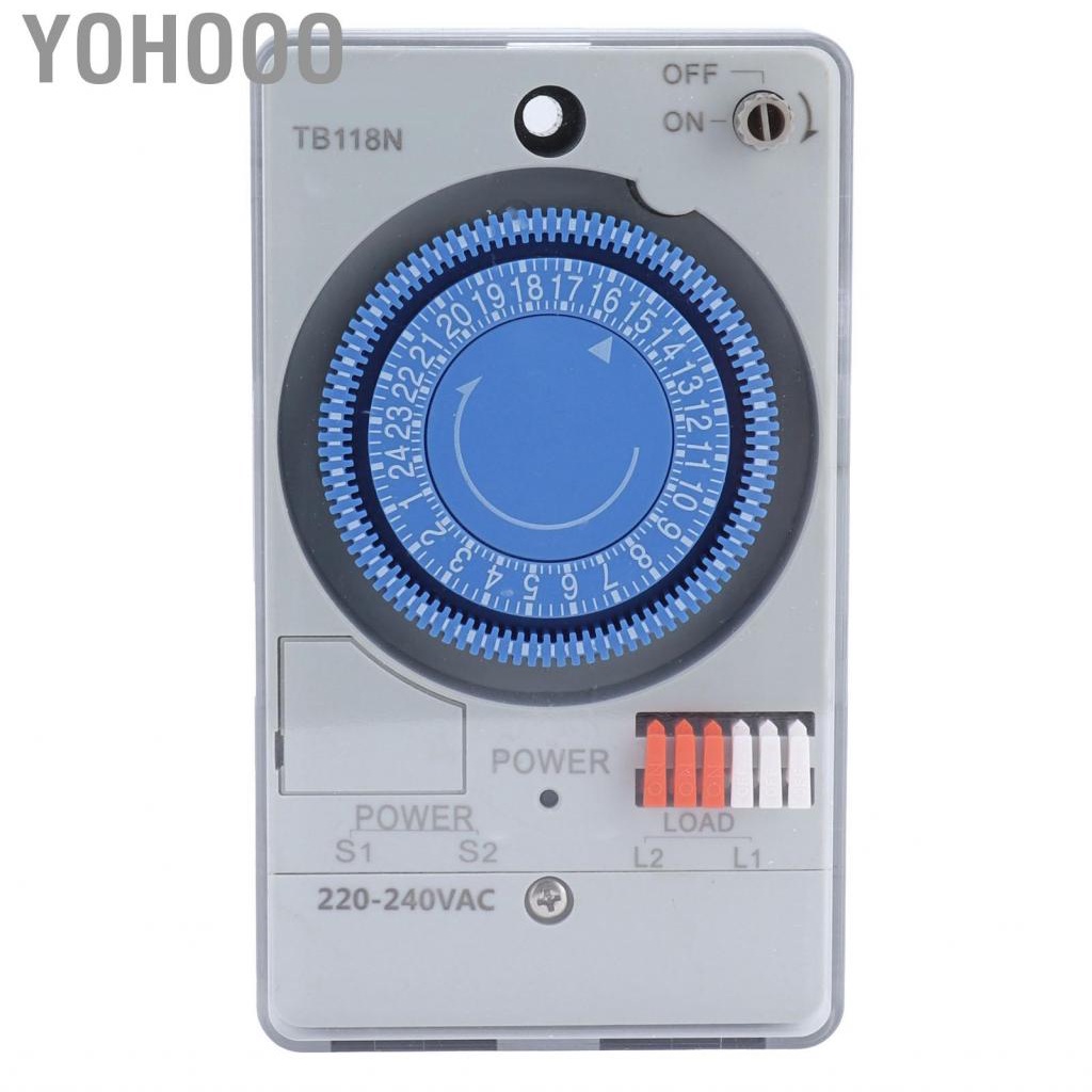 Yohooo Timer Automatic 24 Hours Time Switch For Water Heaters Street ...