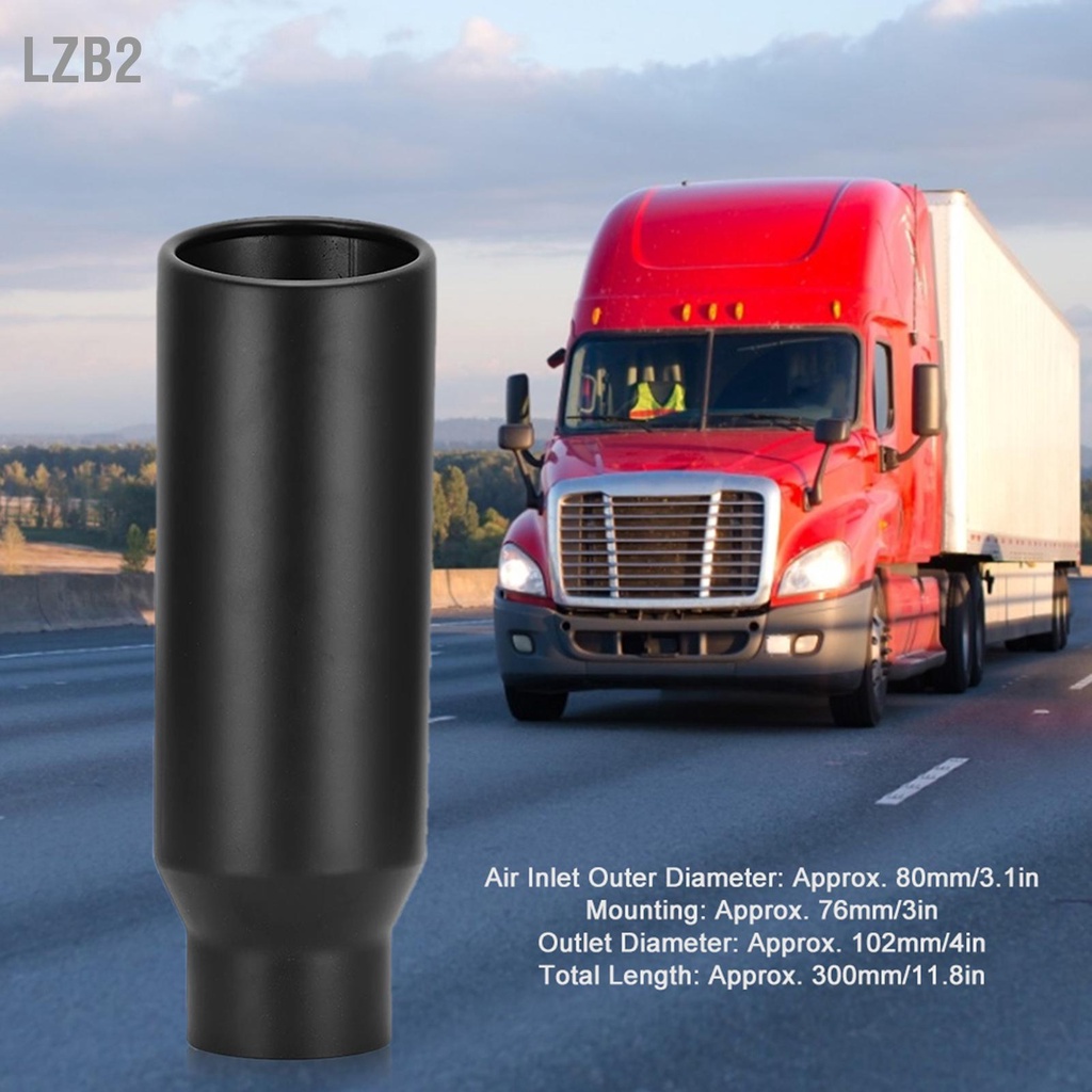 LZB2 ท่อไอเสียรถยนต์ท่อสแตนเลส 80 มม./3.1 นิ้วทางเข้า 102 มม./4 นิ้วเต้าเสียบคอหางสากล | Shopee ...