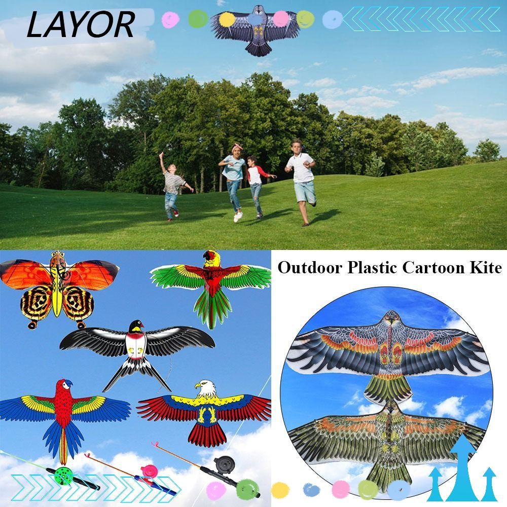 Lay ขนาดใหญ่ Eagle Kites, 30 เมตรการ์ตูนพลาสติก Eagle Kite, คุณภาพสูง ...