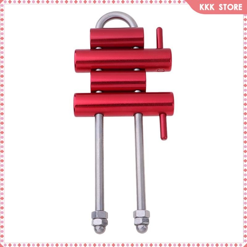 [Wishshopefhx] Climbing Rappel Long 4 Bar Rack Descender อุปกรณ์หยุด ...