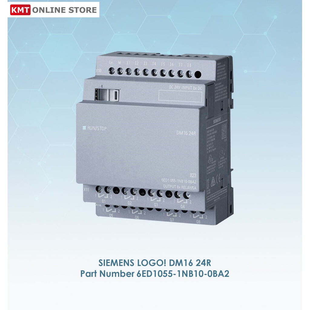 SIEMENS LOGO! DM16 24R | Shopee Thailand
