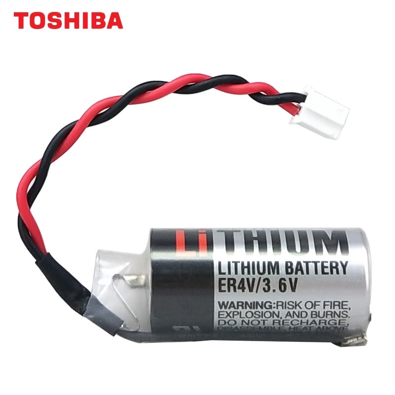 งานแท้ สินค้าพร้อมส่งER4V3.6V แบตเตอรี่ Battery ER4V/ (3.6V). TOSHIBA ...