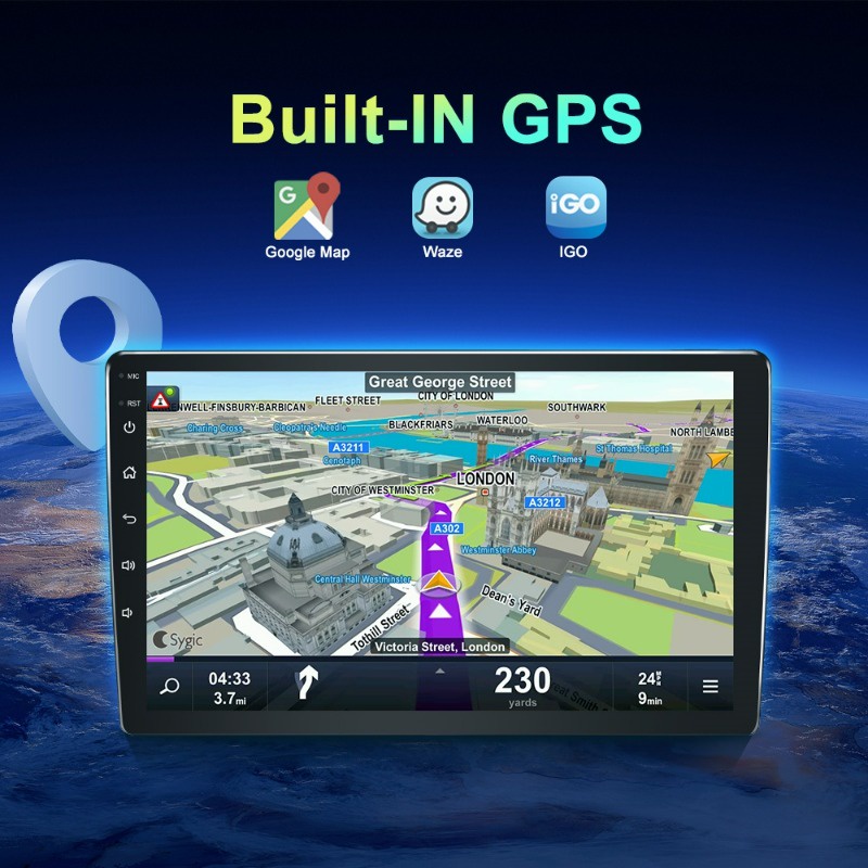 [พัดลมระบายความร้อน] Evean 360 เครื่องเล่น Android ในรถยนต์ 9/10 นิ้ว ...