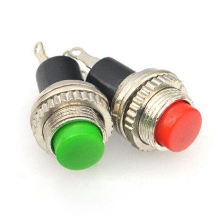 [ DS-314 ]สวิทช์กดติด-ปล่อยดับ 2 ขา ช่องยึดขนาด 10 มม. Push Button ...