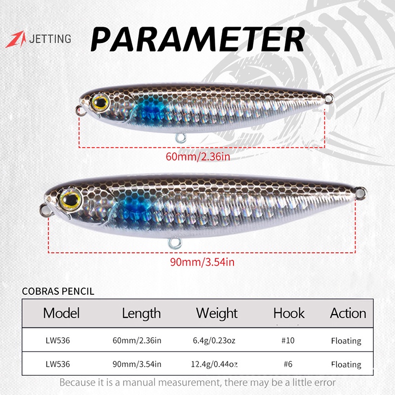 Jtth Sp เหยื่อตกปลา 90 110 มม. 12.4 17.1 กรัม JTT | Shopee Thailand