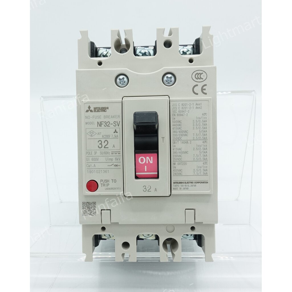 เบรกเกอร์ 3P 32SV 32A (5kA) Mitsubishi | Shopee Thailand