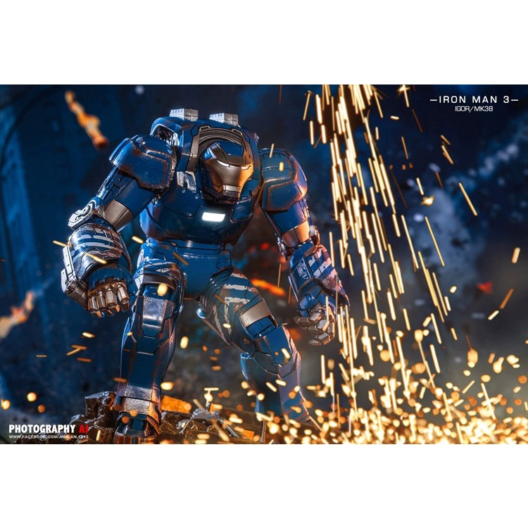 Comicave MK38 โมเดลฟิกเกอร์ Iron Man MK38 Iguo อัลลอย เรือง Comicave MK38 โมเดลฟิกเกอร์ Iron Man MK38 Iguo อัลลอย เรือง