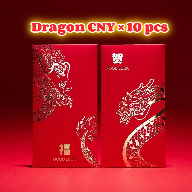 กระเป๋าซองจดหมาย พิมพ์ลายโลโก้ Angpao 2024 สไตล์จีน ปีใหม่ Dragon Year ...