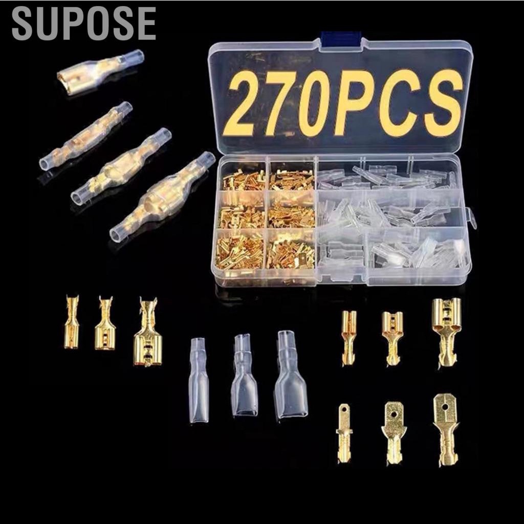Supose Yellow Crimp Terminal Block Set Transparent Protection Cover ...