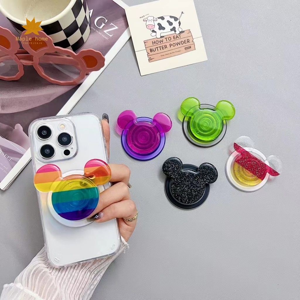 New ♞,♘,♙Hazob น่ารัก MM Magsafe Griptok ที่วางโทรศัพท์มือถือ ขาตั้ง ...