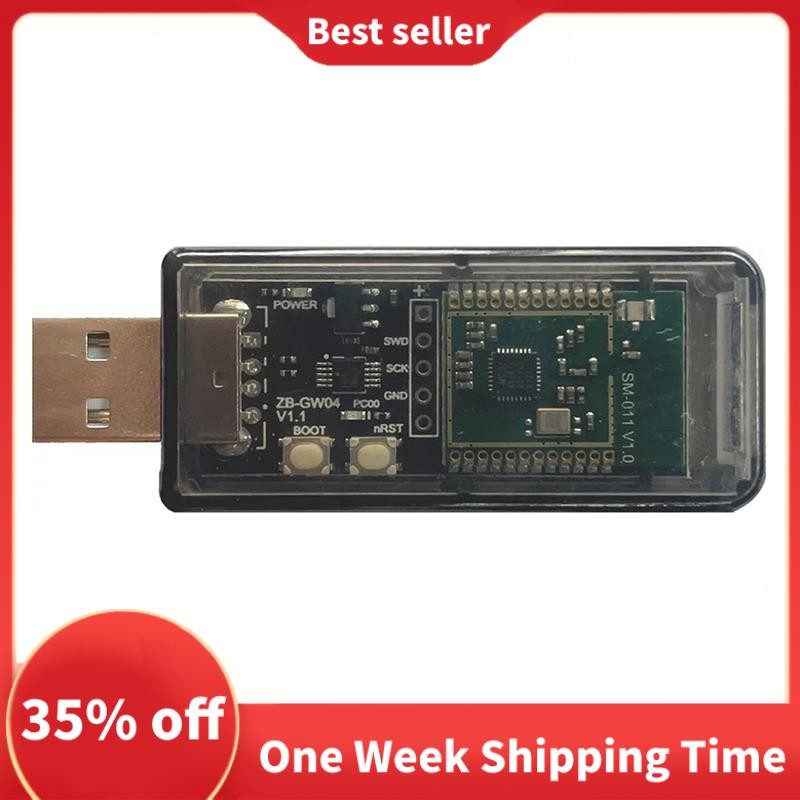 Zigbee 3.0 ซิลิคอน Labs Mini EFR32MG21 Universal เปิด Hub Gateway USB Dongle ชิปโมดูล ZJA NCP ...