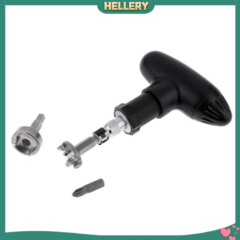 [HelleryTH] Cleat Remover Ratchet Barbed ประแจเครื่องมือจับพร้อมอะแดปเต ...