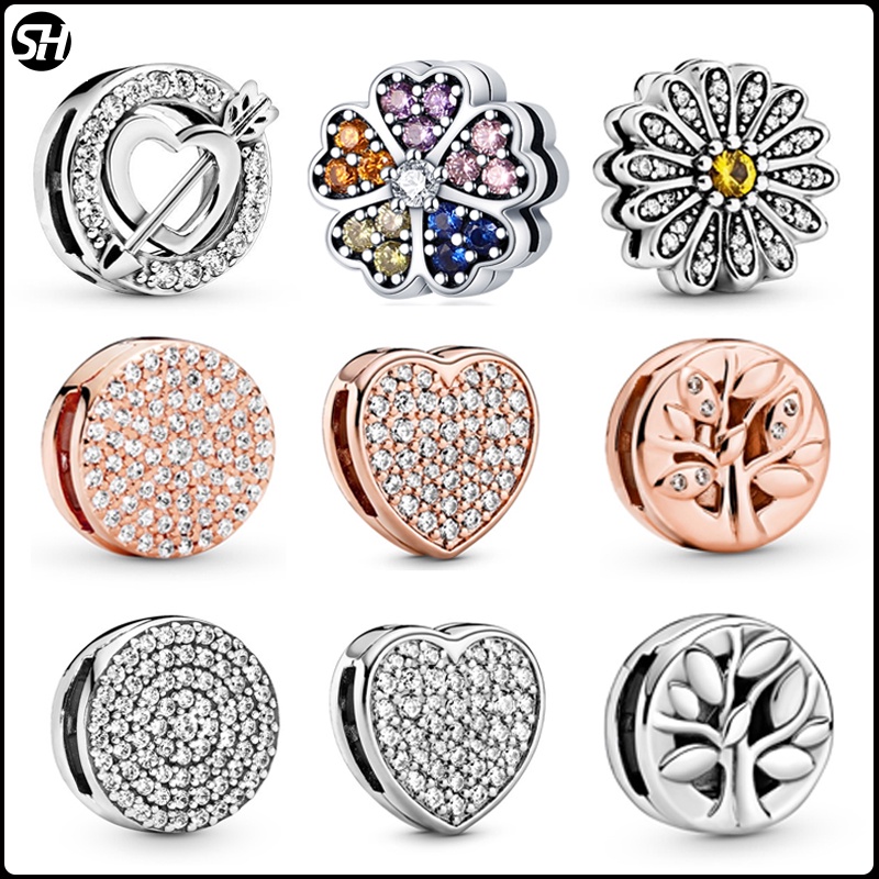 เครื่องประดับ สร้อยข้อมือเงิน 925 จี้รูปผีเสื้อ หัวใจ ของแท้ | Shopee ...