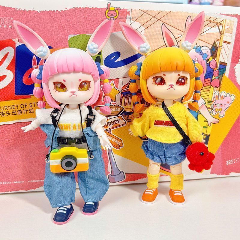 [ของแท้] Come4free Bang Ni Rabbit Bonnie ตุ๊กตา BJD ขยับได้ ...