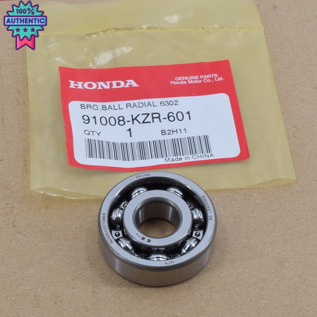 ลูกปืน ตลัลูกปืน 6302 NTN แท้ศูนย์ฮอนด้า price/1ชิ้น 91008-KZR-601 | Shopee Thailand