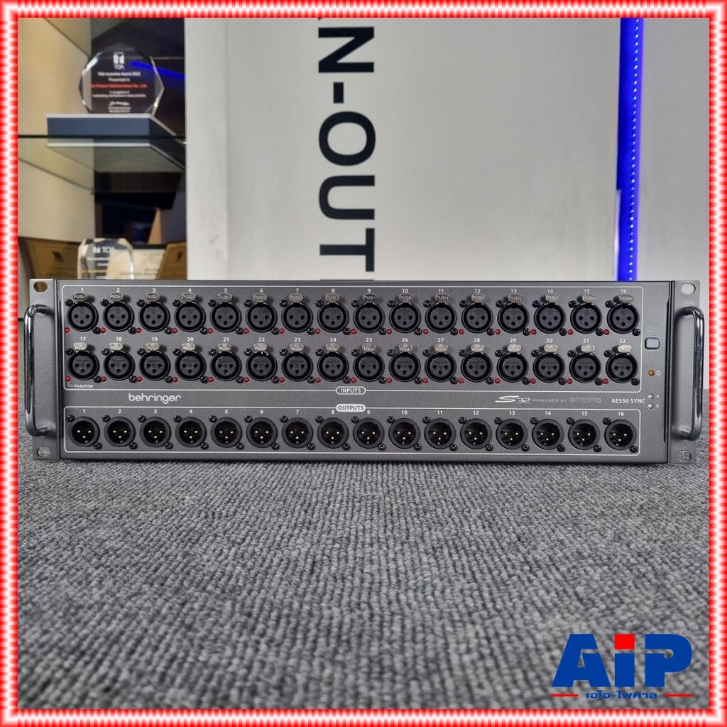 BEHRINGER S-32 Digital Snake Box +++ ดิจิตอลมิกเซอร์ S 32 S32 มิกเซอร์ ...