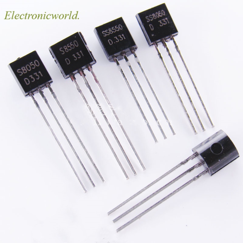 ทรานซิสเตอร์ S8550 TO92 S8550D TO-92 8550 (PNP) 0.5A 40V S8050 100 ชิ้น | Shopee Thailand