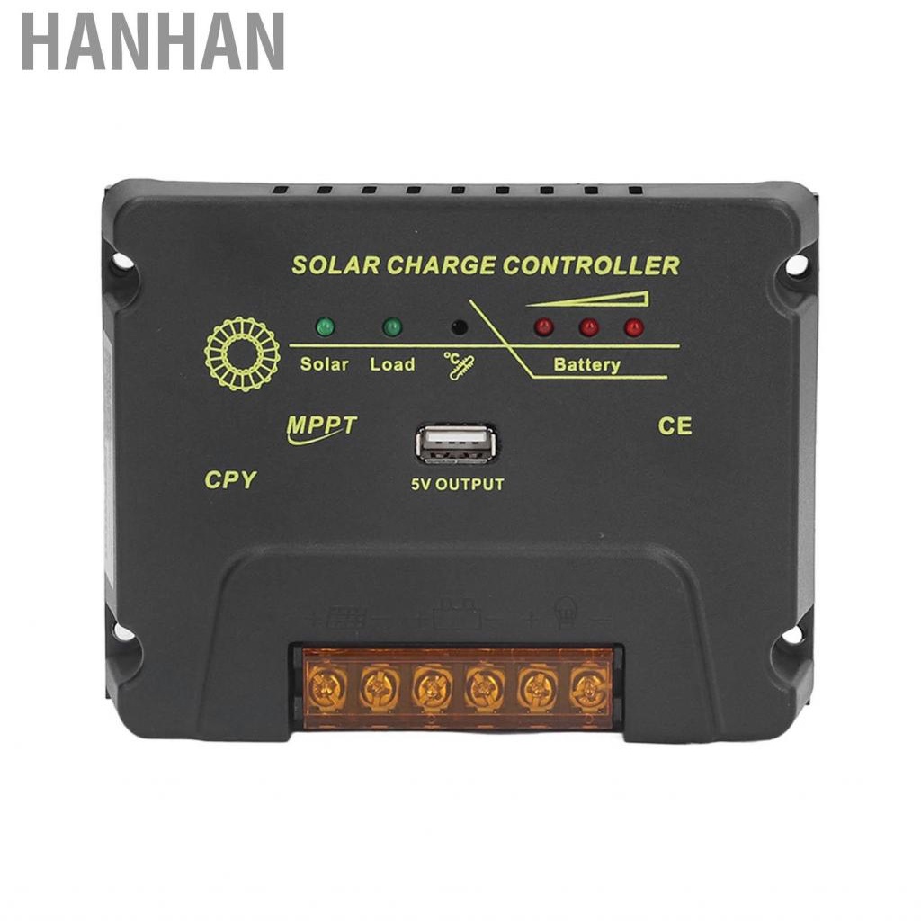 Hanhan Solar Controller MPPT Photovoltaic Power Generation 12V 24V 20A ...