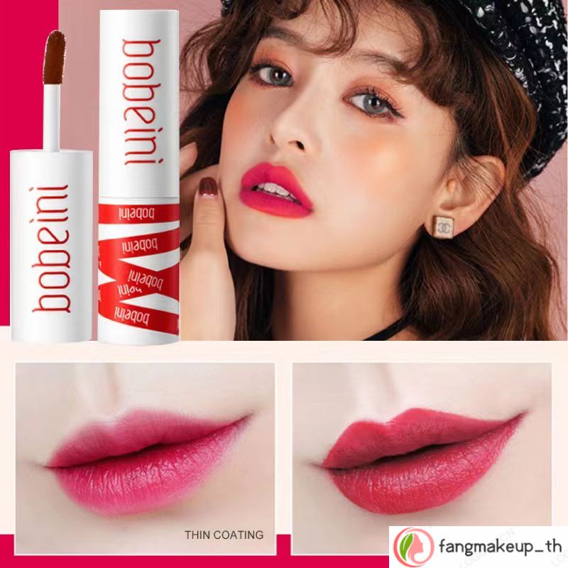 Bobeini ลิปสติก ลิปทินท์ เนื้อแมตต์ กันน้ํา ติดทนนาน สําหรับผู้หญิง ...