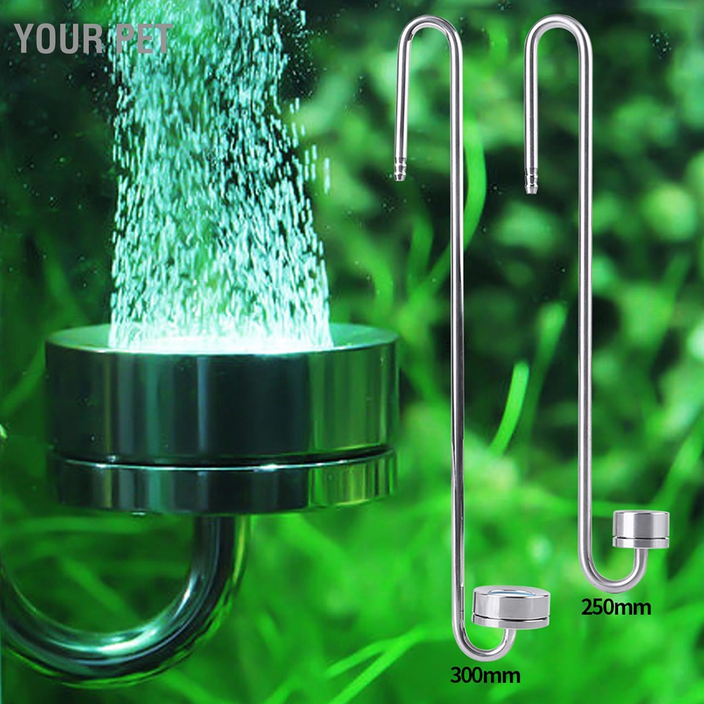 Your Pet 2 ประเภทสแตนเลสคาร์บอนไดออกไซด์Diffuser Atomiserถังปลาอุปกรณ์ ...