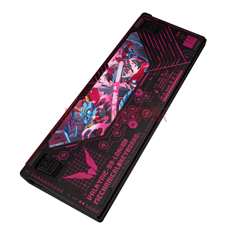 VALKYRIE VK99-Loki ที่กําหนดเองคีย์บอร์ดแบบกลไกสามโหมด 2.4G/แบบมีสาย ...