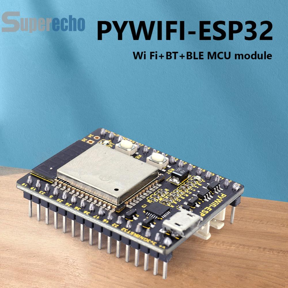 Pywifi-esp32 บอร์ดไมโคร Python IoT WiFi ESP32 WROON-32 [superecho.th] | Shopee Thailand