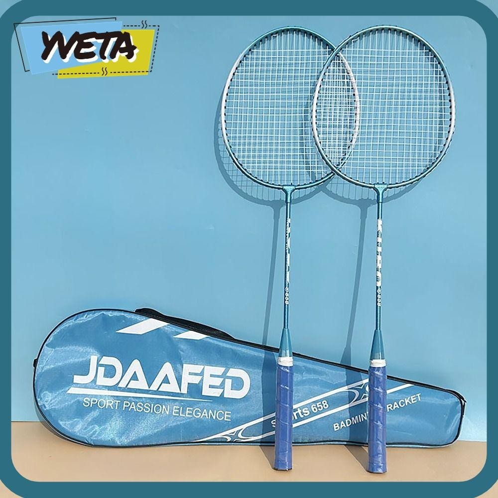 Yveta ชุดไม้แบดมินตัน G4 ความยืดหยุ่นสูง สําหรับผู้เริ่มต้น | Shopee Thailand