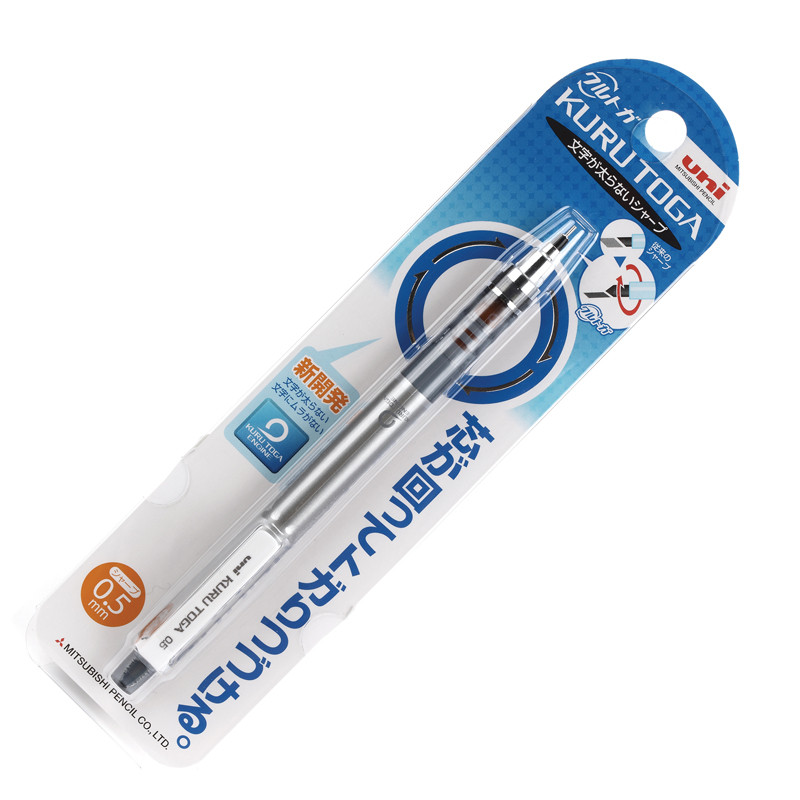 UNI ดินสอกดอัจฉริยะ รุ่น Kuru Toga M5-450T ขนาด 0.5 มม. ด้ามสีเงิน | Shopee Thailand