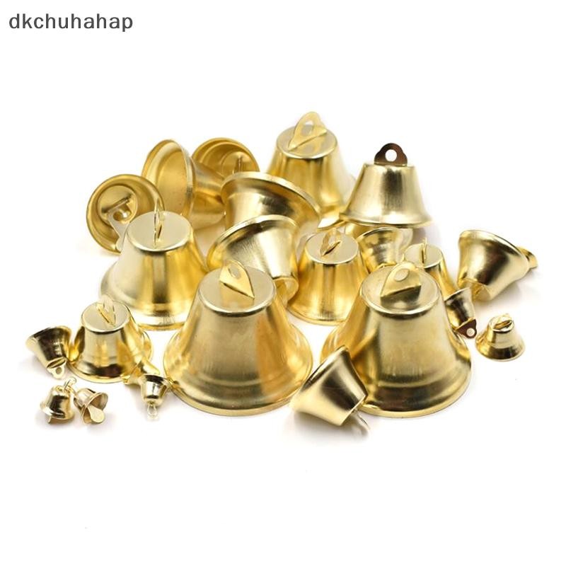 [DKC] 10 ชิ้น Small Jingle Bells กระดิ่งโลหะ Christmas Tree Party ตก ...