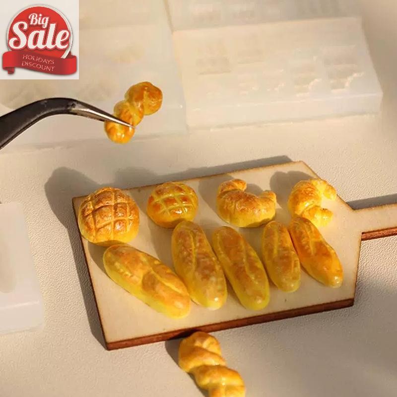 Af DIY งานฝีมือหล่อเบเกอรี่เครื่องมือมินิอาหารขนมหวานคริสตัลอีพ็อกซี่ ...