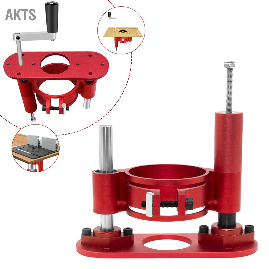 AKTS Router Lift Platform Manual Lifting System Kit โต๊ะเลื่อยเราเตอร์ ...
