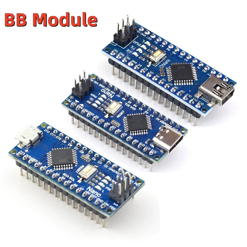 โปรโมชั่น บอร์ดโมดูลควบคุม PCB สําหรับ arduino Nano 3.0 Atmega328 USB ...