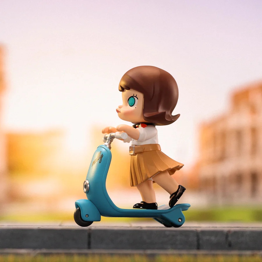 (พร้อมส่งจากไทย) POP MART MOLLY IMAGINARY WANDERING SERIES เช็คการ์ด มอ ...