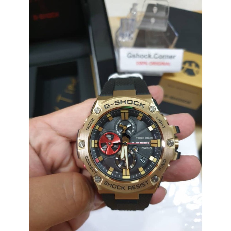 Casio G-SHOCK GST-B100RH-1 G-STEEL Bronze Metal Sports Watch Rui ...