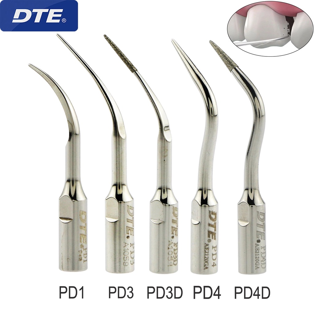 Woodpecker DTE Dental Ultrasonic Piezo Scaler Tips PD-Series Endo ...