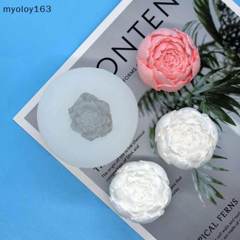 Myoloy แม่พิมพ์ซิลิโคน รูปดอกกุหลาบ 3D สําหรับทําสบู่ เค้ก แฮนด์เมด DIY TH | Shopee Thailand