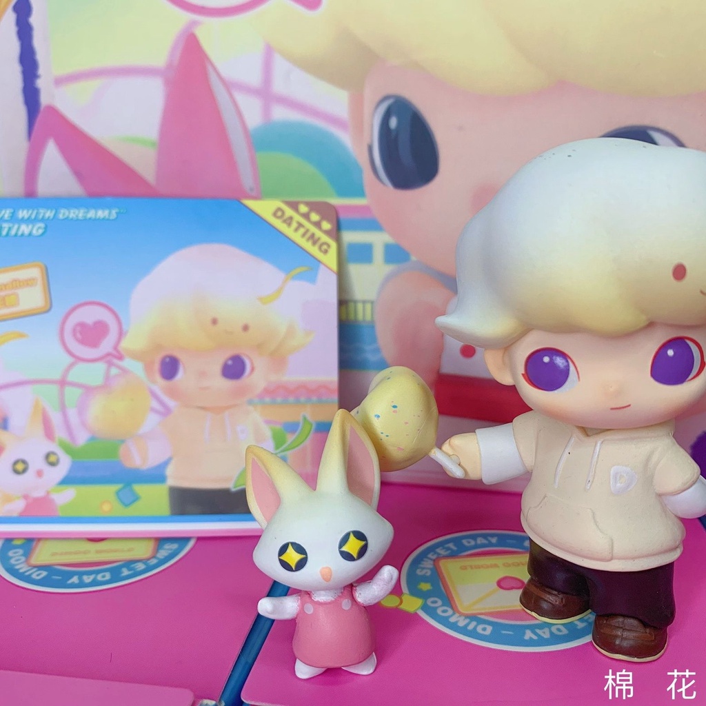 ฟิกเกอร์ Pop Mart DIMOO Dating Day Series คุณภาพสูง ของเล่นสําหรับเด็ก ...