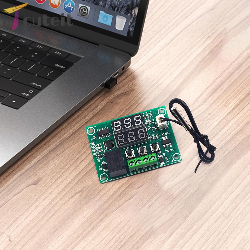 Xh-w1219 โมดูลสวิตช์เซนเซอร์ควบคุมอุณหภูมิ NTC DC12V | Shopee Thailand