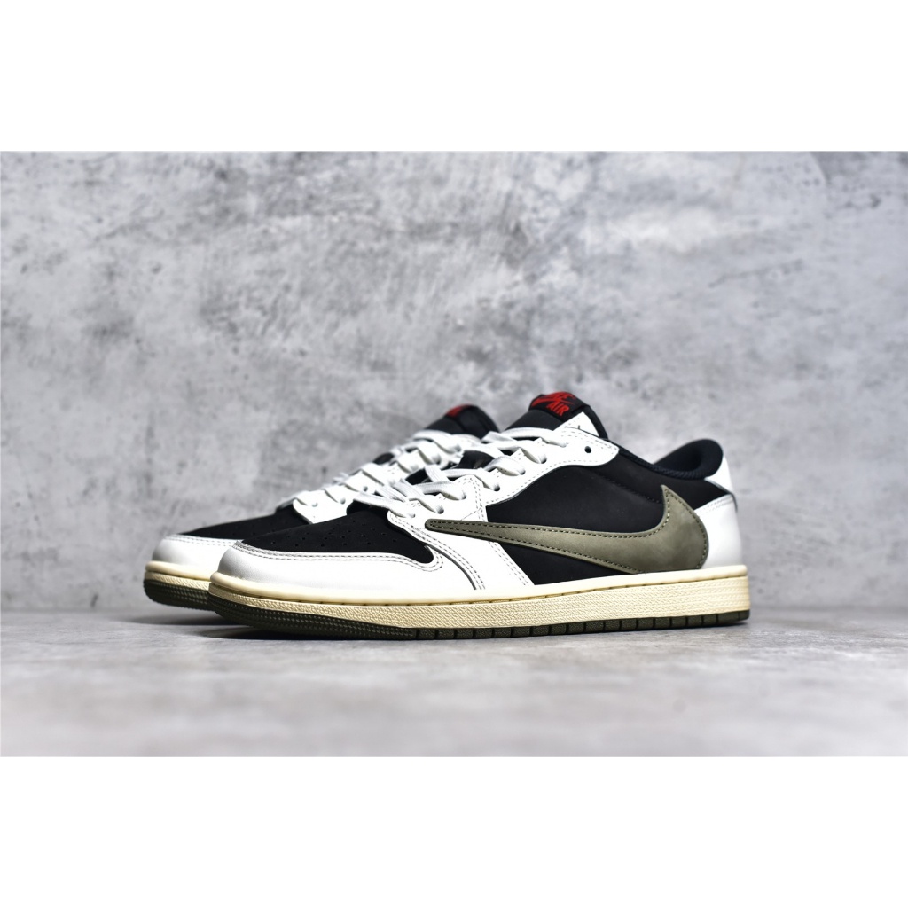 NIKE Air Jordan AJ1 Low"Reverse Mocha" รองเท้ากันลื่นแบบสบาย ๆ สไตล์วิน ...