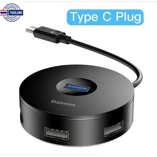 Baseus Type C to HUB Adapter อะแด็ปเตอร์วงกลม USB HUB USB 3.0 USB C HUB ...