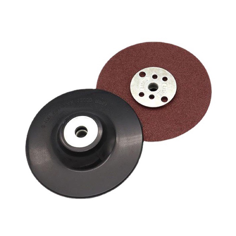 แผ่นยาง m 10 สําหรับเครื่องเจียร TF Rubber Backing Disc M10 Thread Back ...