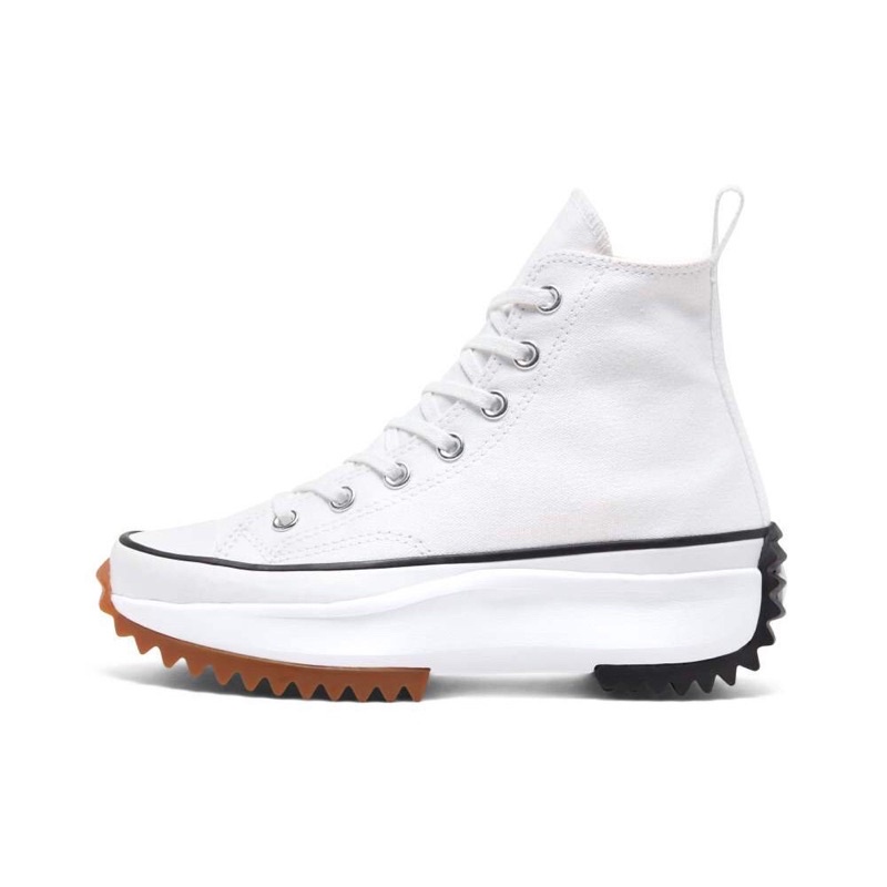 Converse Run Star Hike Canvas Platform - White/Black/Gum - Hi - 166799C ...