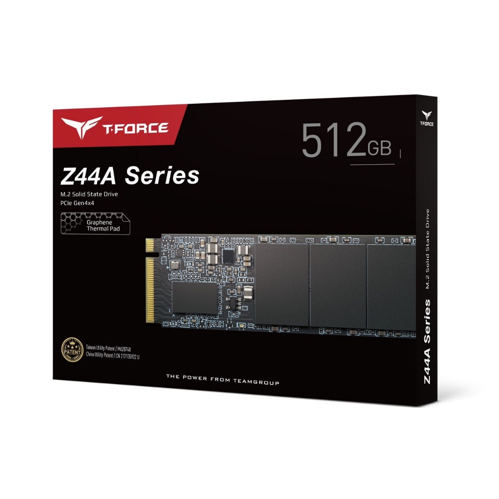 Team T-Force Z44A5 512GB M.2 PCIe NVMe Gen4x4 SSD (Read UpTo 5000 MB/s ...