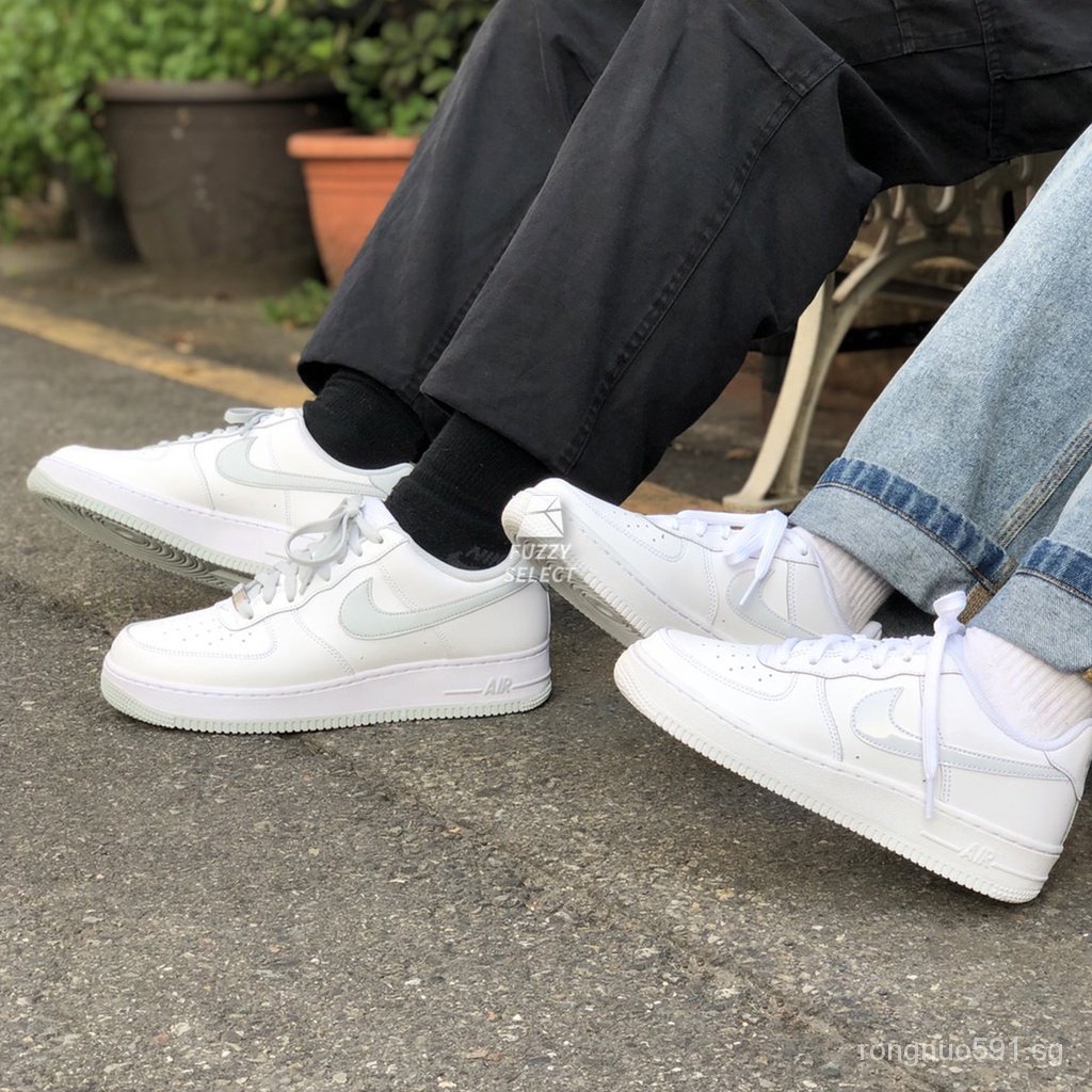 NIKE ขาตั้ง B7 [ของ Air Force 1 สีเทา สีเขียว Pearl Wind DH7561-103 ...