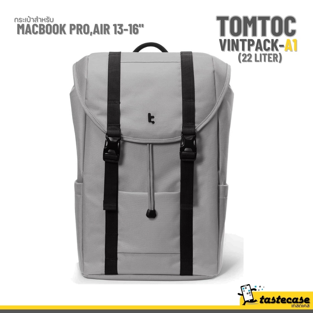 Tomtoc VintPack TA1 22L Laptop Backpack กระเป๋าสำหรับ Macbook Pro 13-16 ...