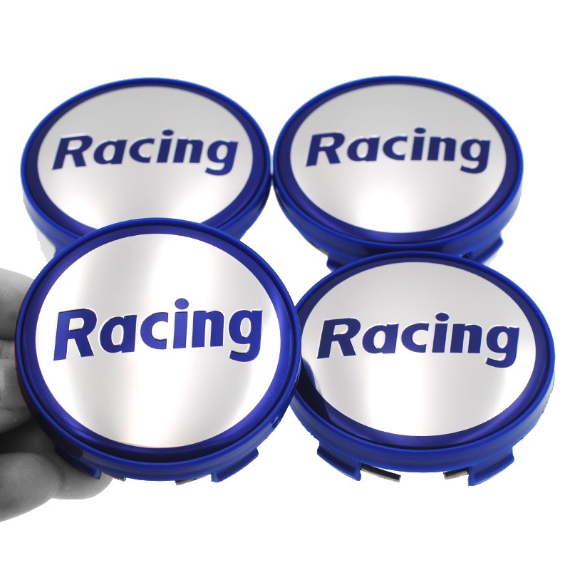 ล้อ DIY 4PCS ใหม่ 60 มม.Racing Sportrim Enkei Rpo1 16 17 นิ้วฝาครอบล้อ ...