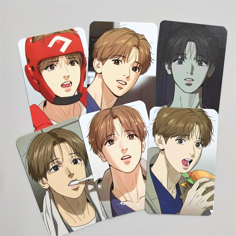 Jinx โฟโต้การ์ด รูปการ์ตูน Joo Jae Kyung Jin Dan สไตล์เกาหลี โฮมเมด 3 ...