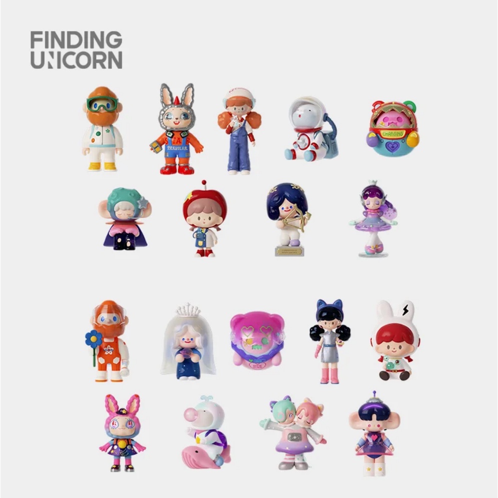 (พร้อมส่งจากไทย) Finding Unicorn All-star 3024 Famer Bob Shinwoo Molinta Rico Series Mystery Box ...