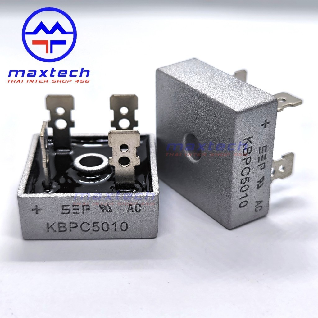 ไดโอดบริดจ์ SEP KBPC5010 50 แอมป์ 1000V Bridge rectifier diode กันย้อน ...